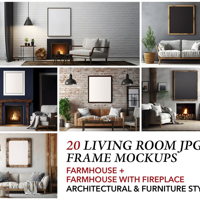 Fireplace Poster - Etsy