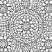 Coloring Mandala 6 Pages Book 6 Printable Instant Download and Color ...