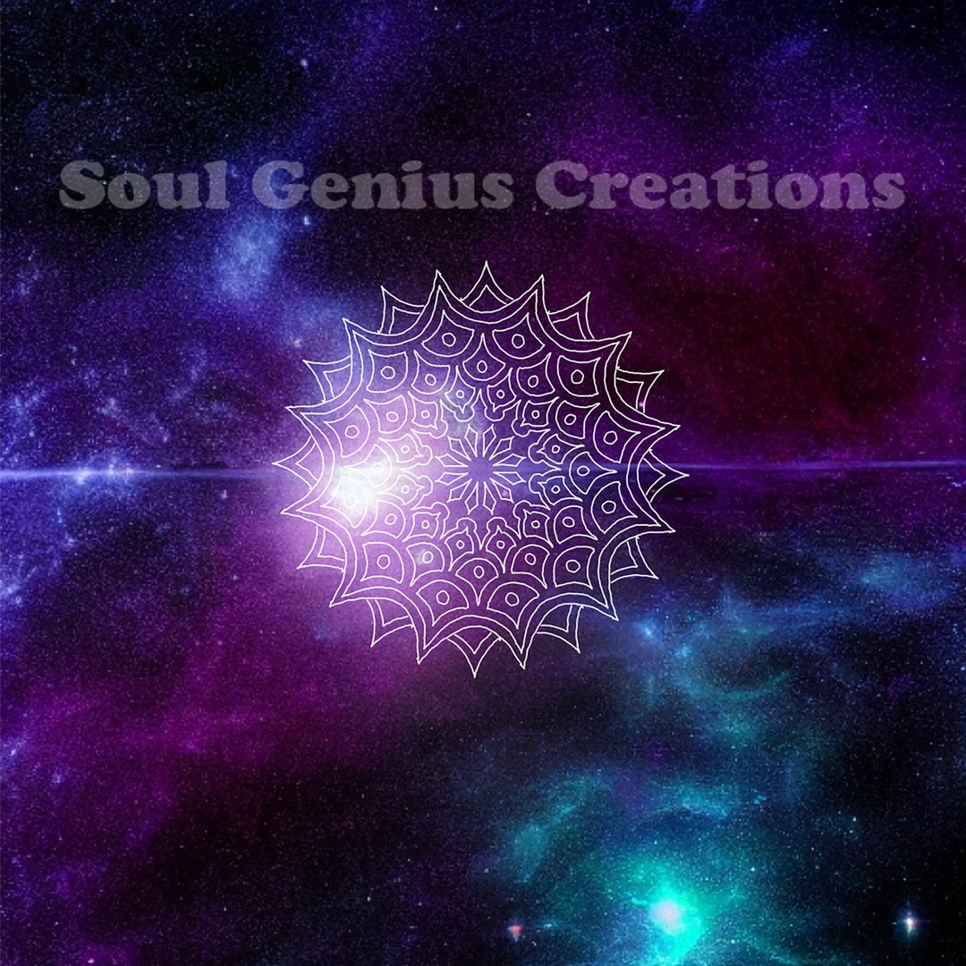Magical Cosmic Mandala. the Universe Within, Cosmic Peace Beauty ...