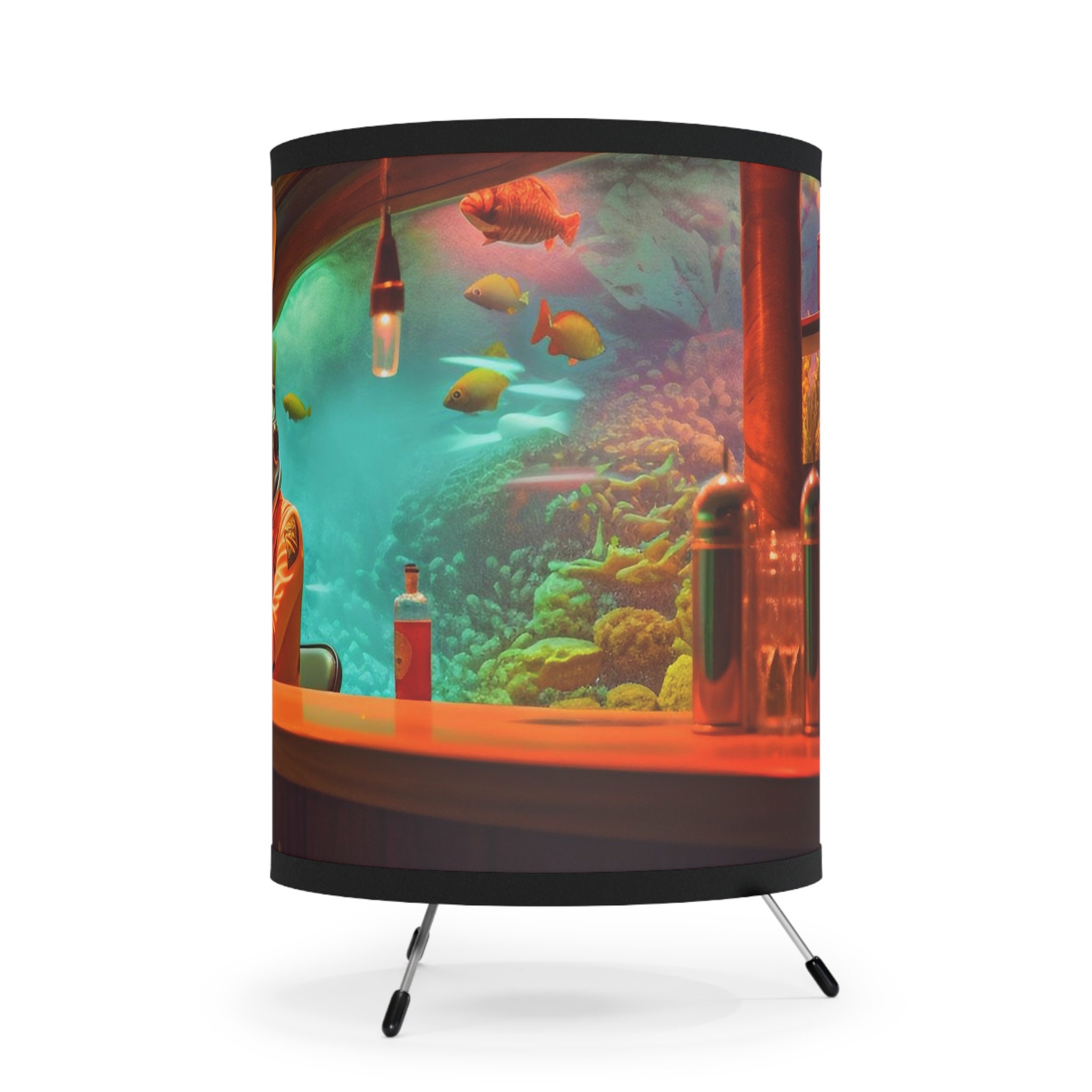 Tiki Lamp, Tiki Bar - Etsy