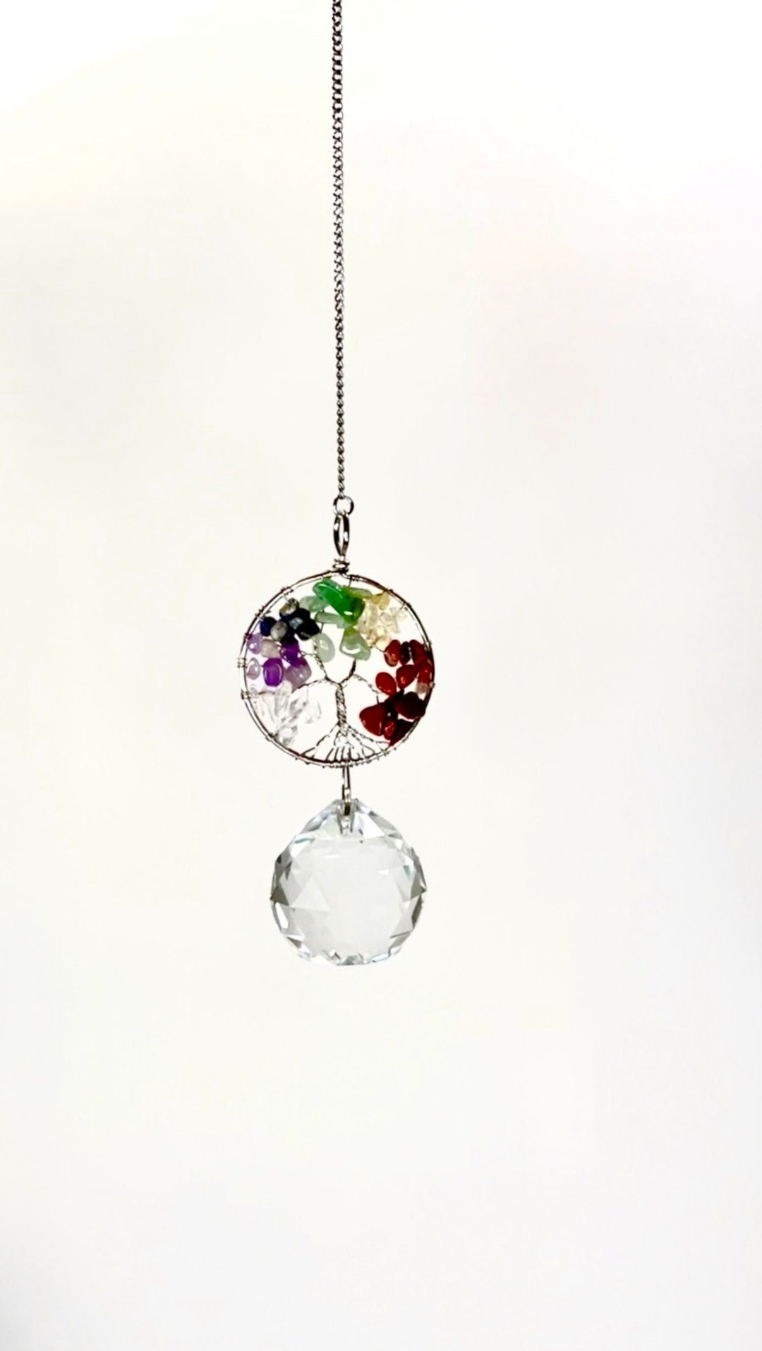 Suncatcher Tree of Life Rainbow Maker in Gift Box - Etsy