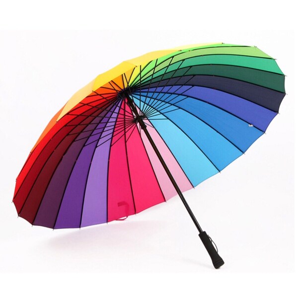 Rainbow Umbrella - Etsy