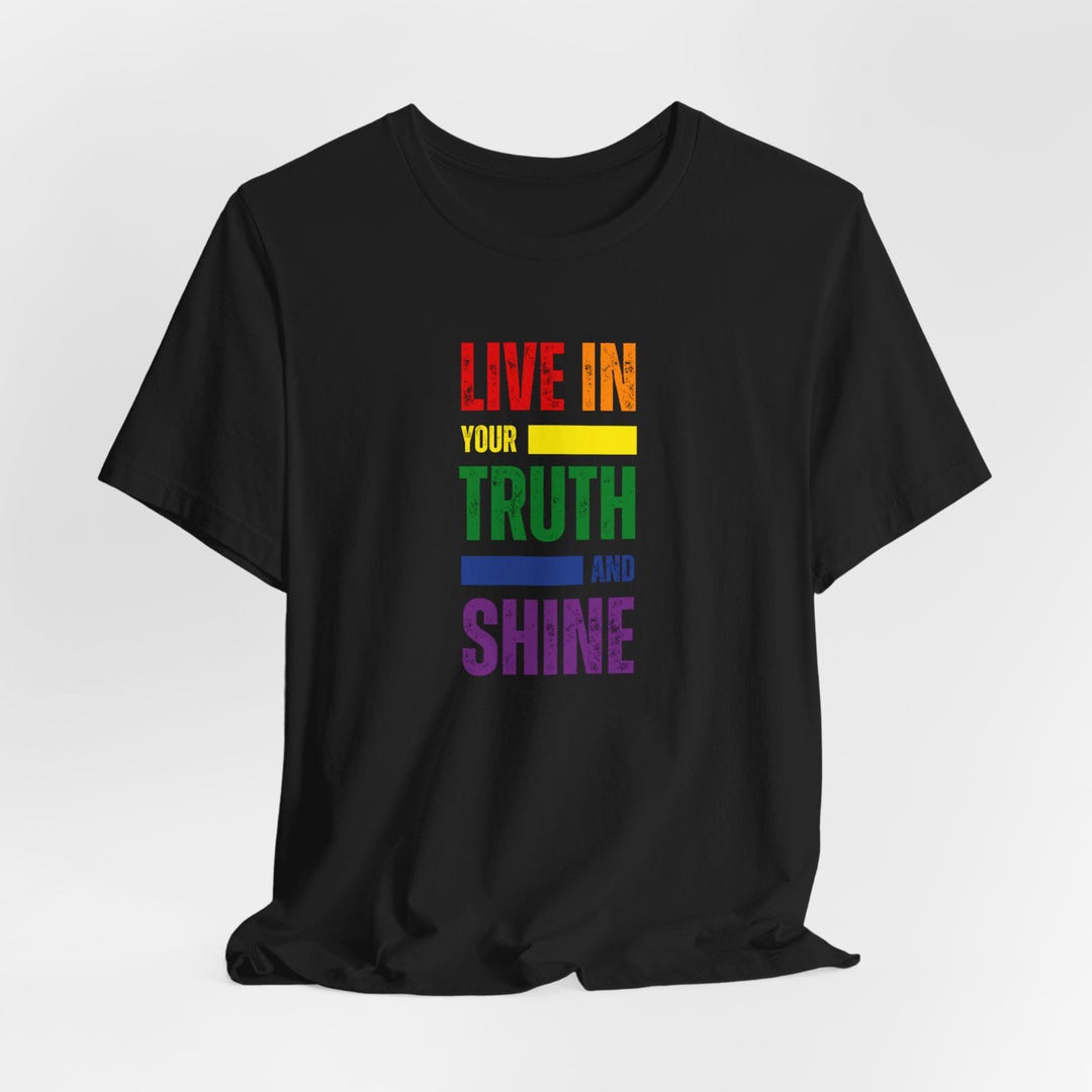 Rainbow Pride Inspirational Quotes Shirt Coming Out Pride Month Best ...