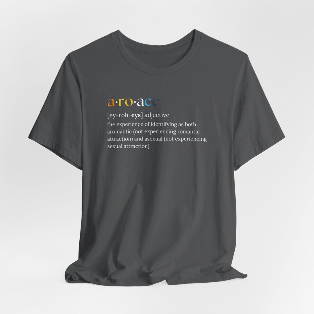 Aroace Pride Definition Shirt Coming Out Pride Month Best Friend ...