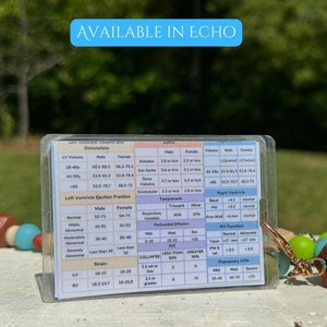 Echo Quick Reference Badgeultrasound Student Ultrasound Tech ...