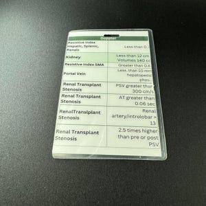 General Ultrasound Badge Buddy Quick Reference Ultrasound Student ...