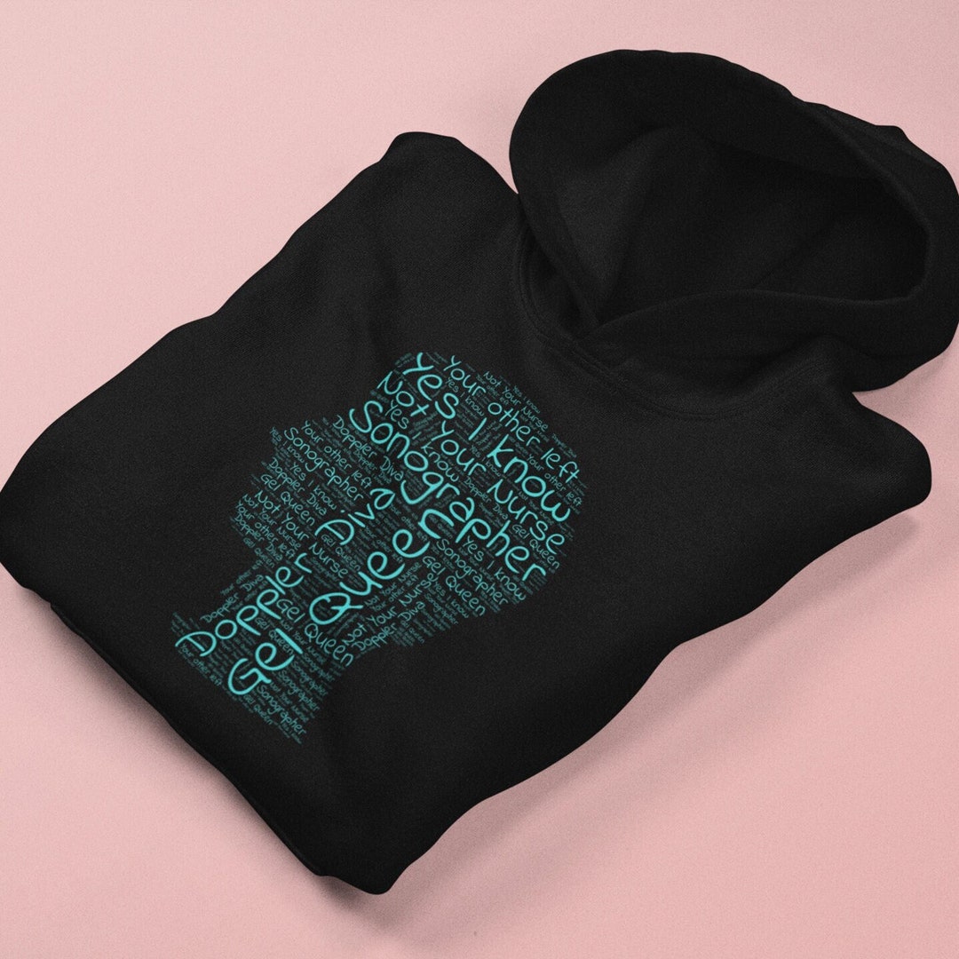 Sonography Sweatshirt Hoodie ultrasound Appreciation - Etsy