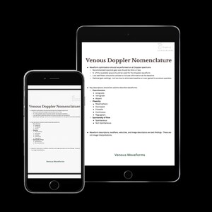 Vascular Ultrasound Venous Nomenclature Ultrasound Student Sonography ...