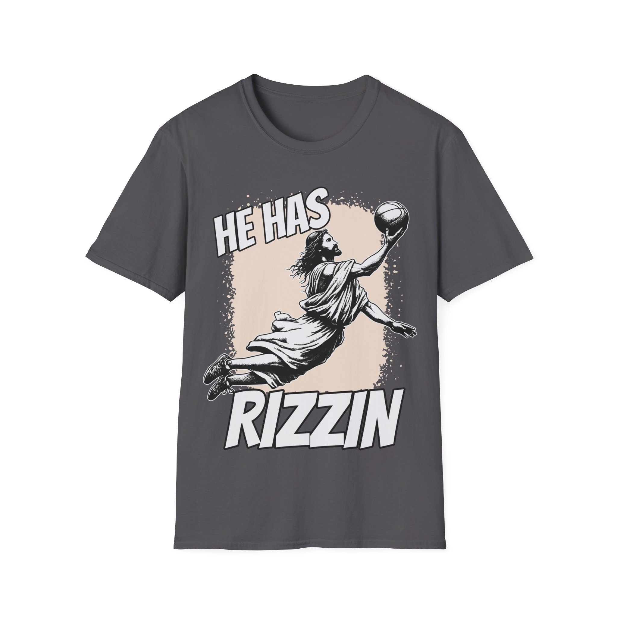 Jesus Has Rizzen Shirt, He is Rizzen Jesus Rizz Shirt, Funny Jesus Meme ...