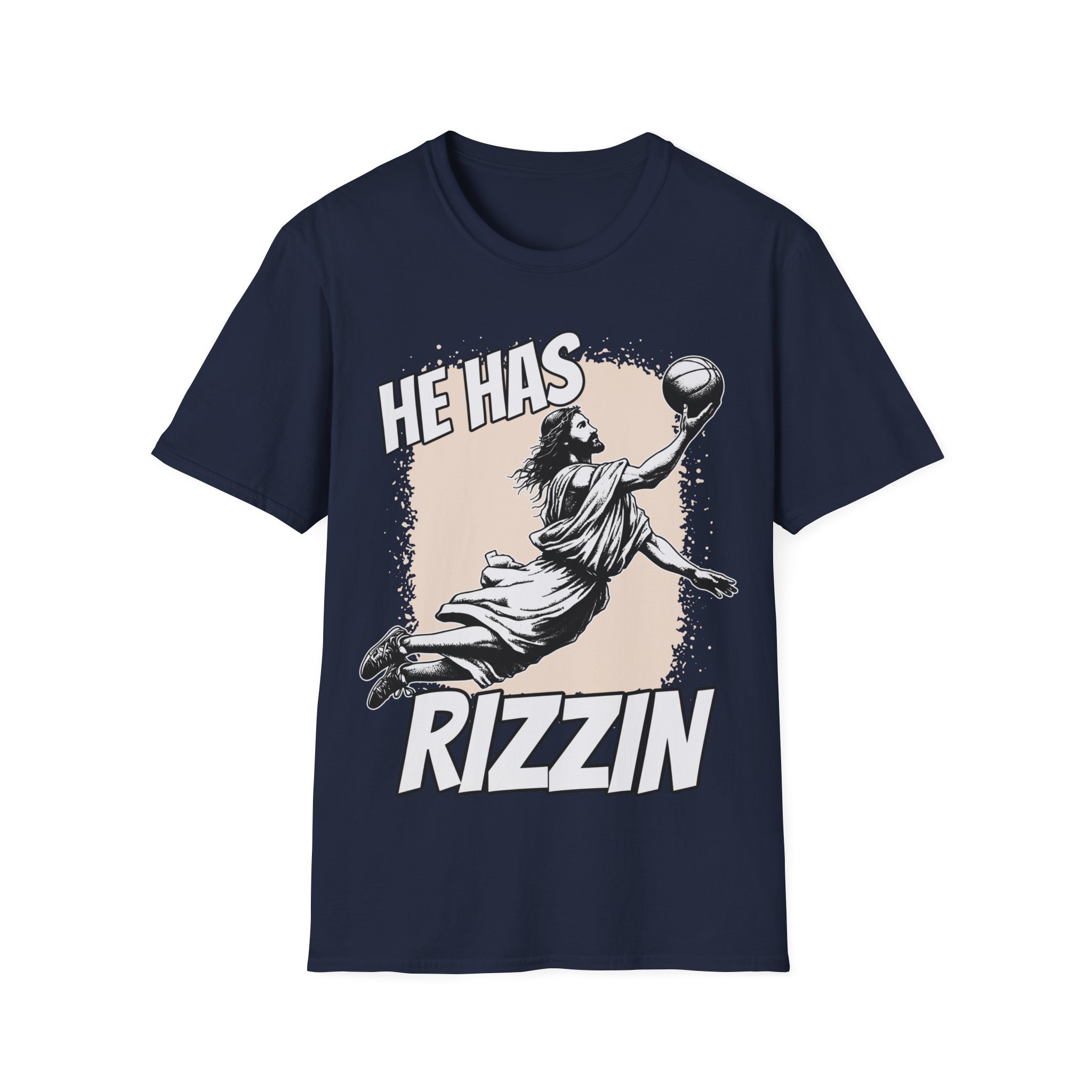 Jesus Has Rizzen Shirt, He is Rizzen Jesus Rizz Shirt, Funny Jesus Meme ...