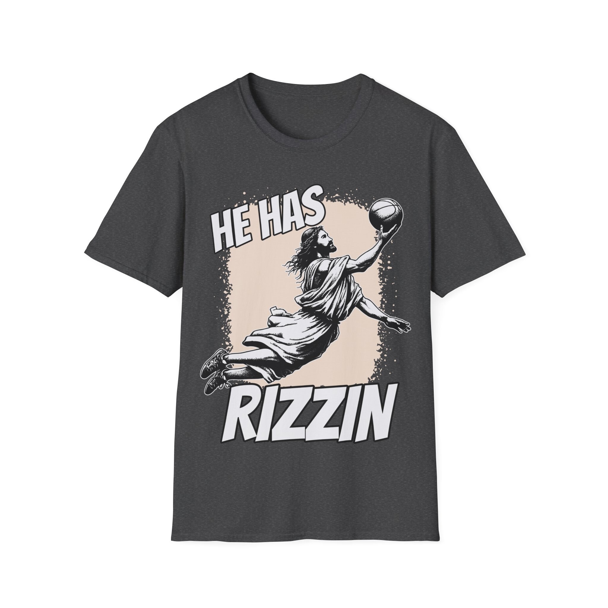 Jesus Has Rizzen Shirt, He is Rizzen Jesus Rizz Shirt, Funny Jesus Meme ...
