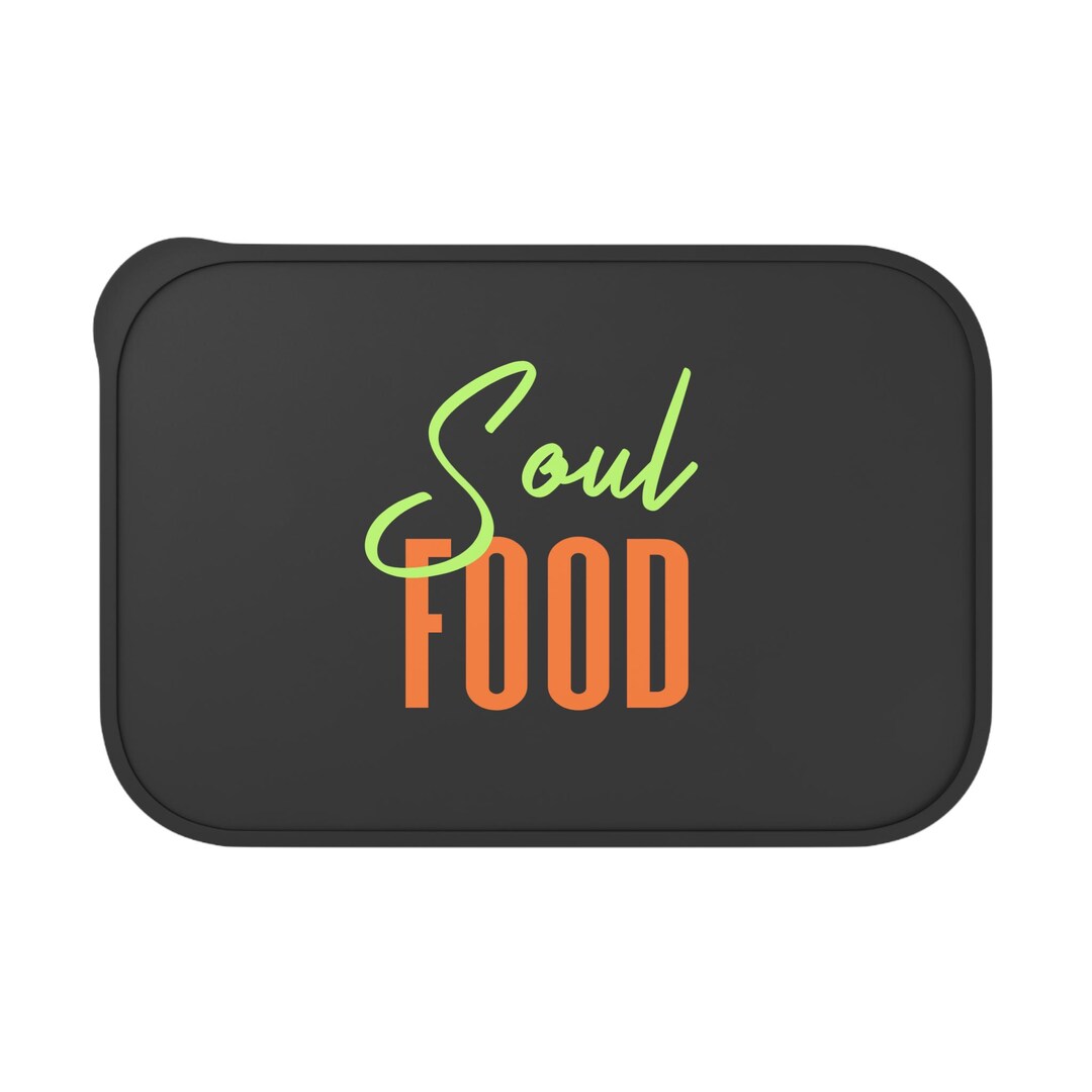 Soul Food, Eco-friendly PLA Bento Box W/ Band & Utensils - Etsy