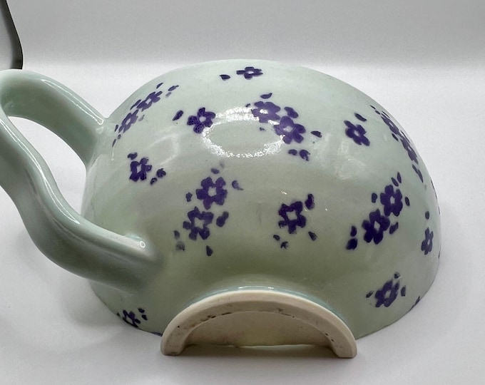 Oversized China Cup Cut in Half, Half a Cup, Planter Cup to Use in a ...