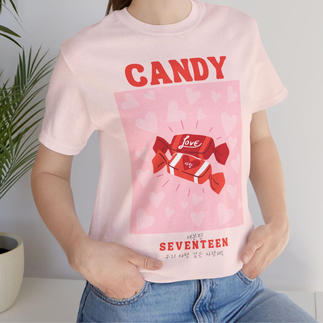 Seventeen Candy Kpop Shirt, SVT Spill the Feels K-pop Unisex Tshirt, K ...