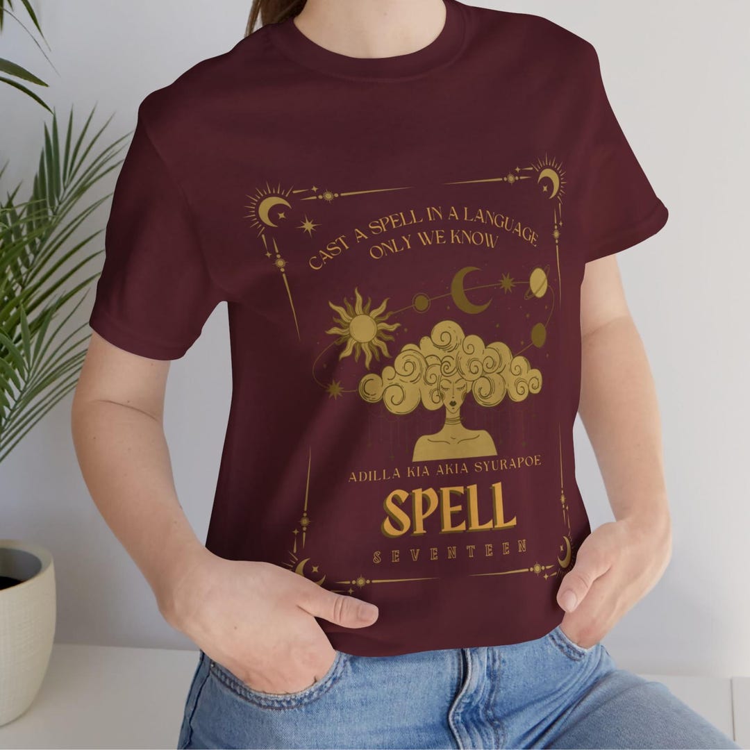 Spell Seventeen Tarot Kpop Shirt, SVT K-pop Unisex Tshirt, K Pop Fan ...
