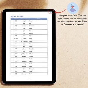 Korean Nouns Workbook Study Pack | Learn Vocabulary Words | Instant ...