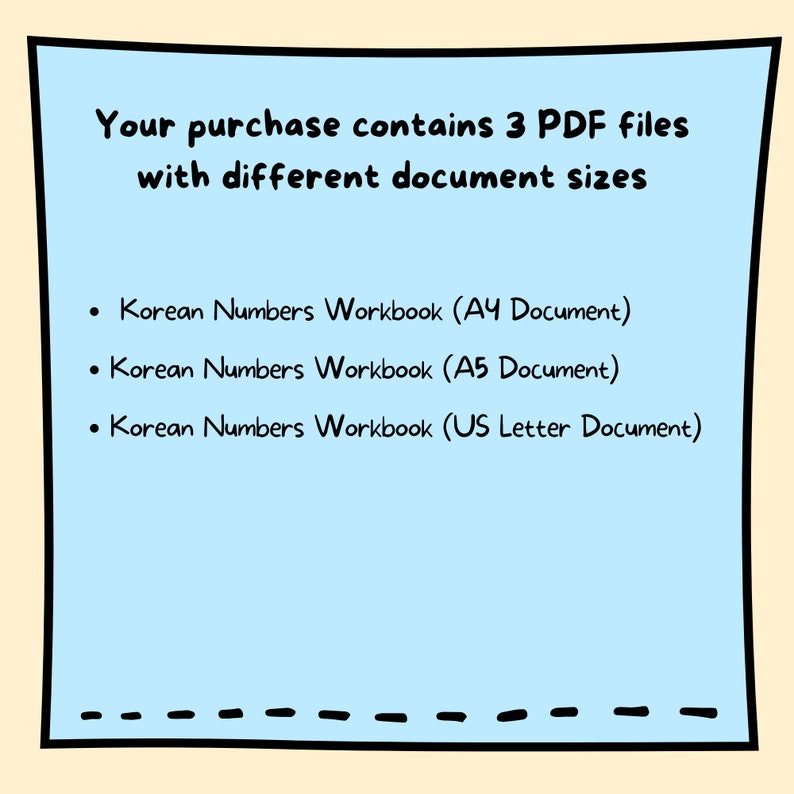 COMPLETE Korean Numbers Workbook Printable | Sino & Native Number ...