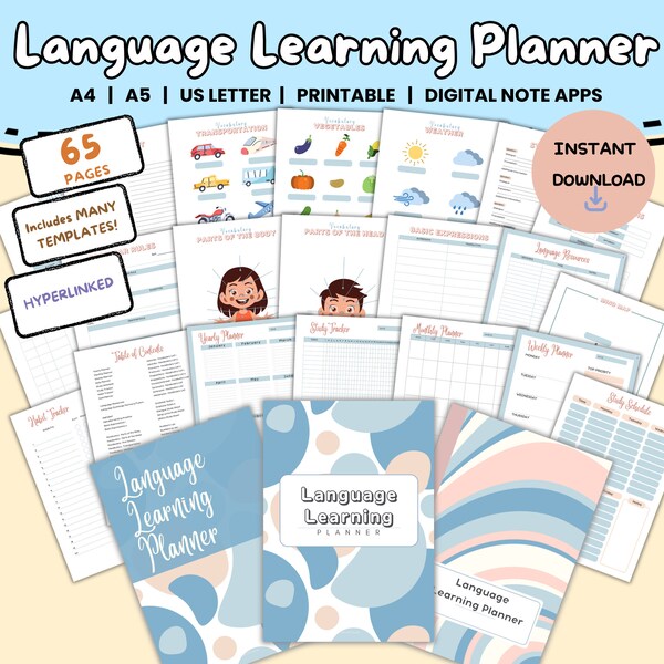 Language Learning - Etsy