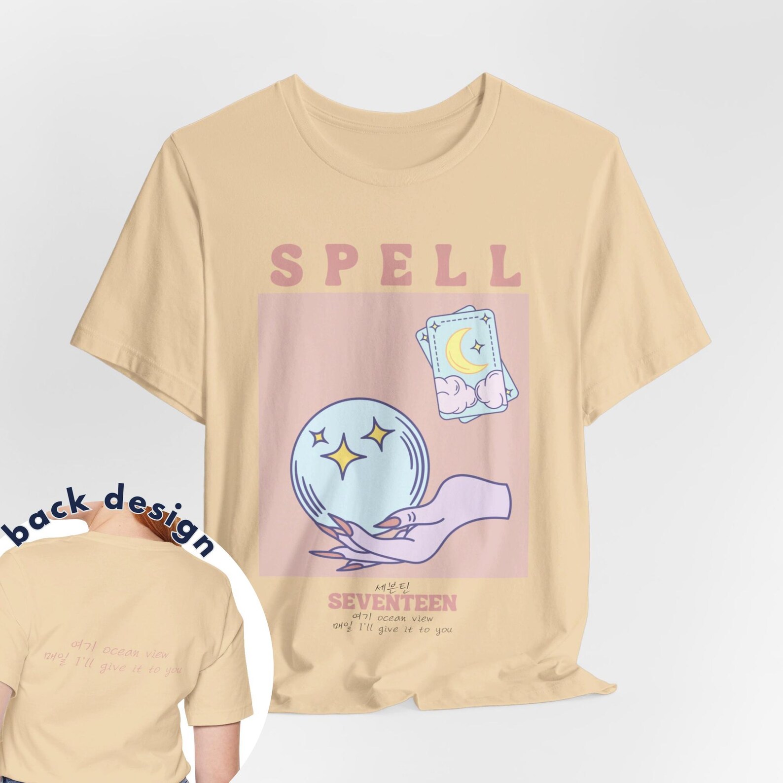 Seventeen Spell Kpop Shirt, SVT K-pop Unisex Tshirt, K Pop Fan Carat T ...