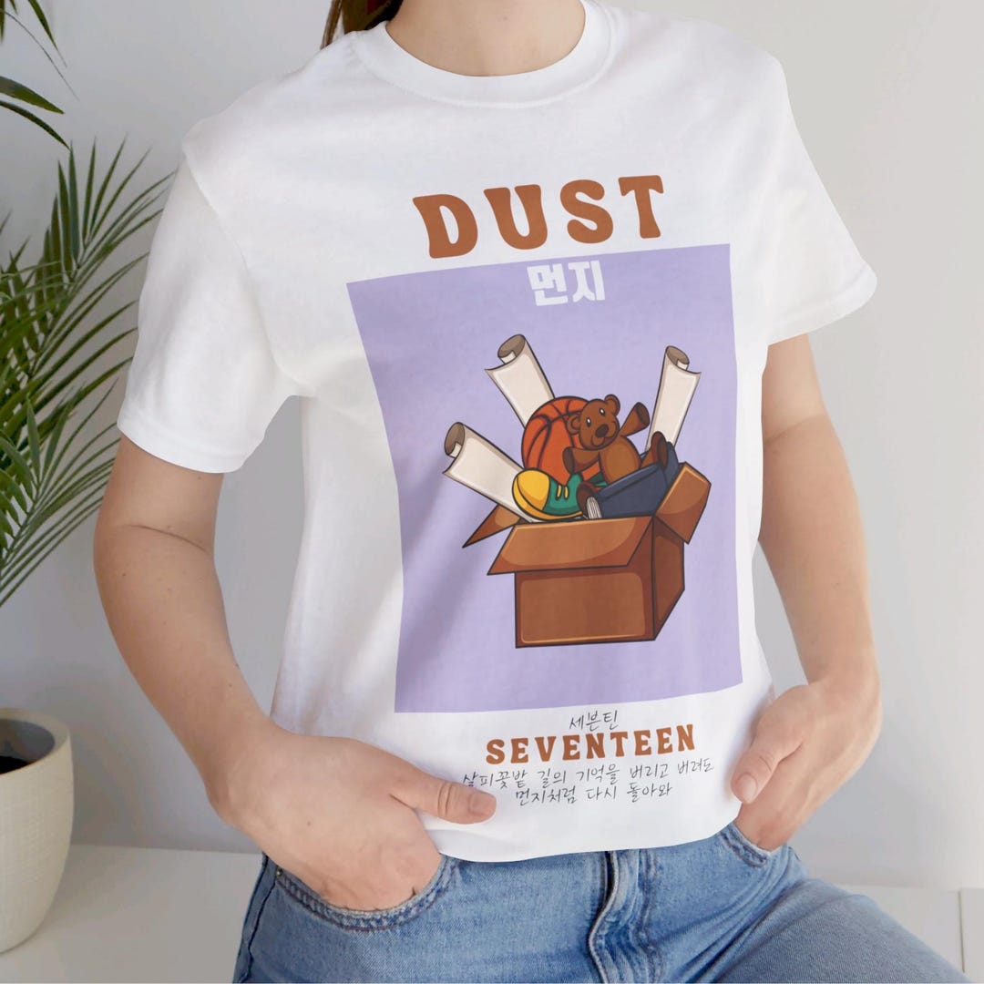 Seventeen Dust Kpop Shirt, SVT K-pop Unisex Tshirt, K Pop Fan Carat T ...