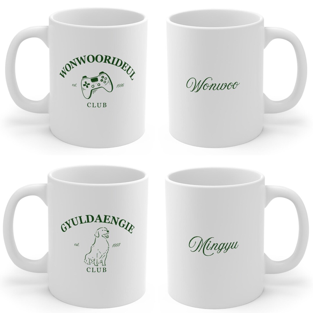 Seventeen Fandom Kpop Mug, SVT K-pop Fan Ceramic Coffee Mugs, Unique ...