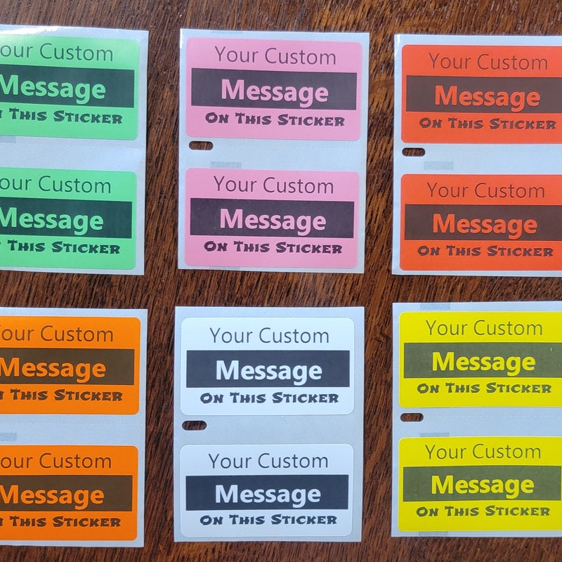 Custom 1.25 X2 Sticker - Etsy