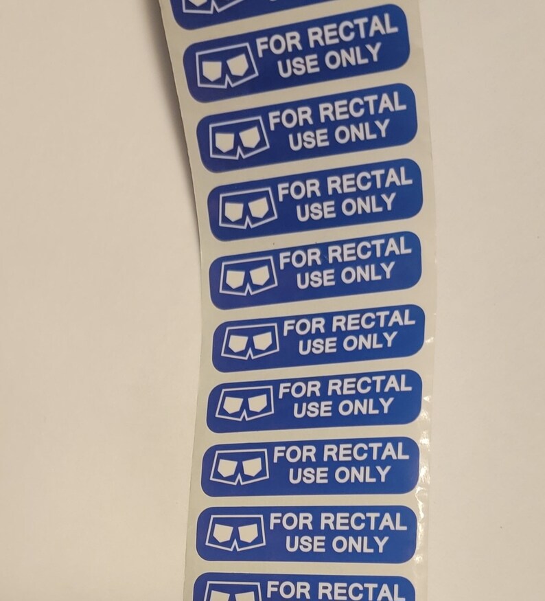 For Rectal Use Only Stickers. Make Everyone Smile With These Funny ...