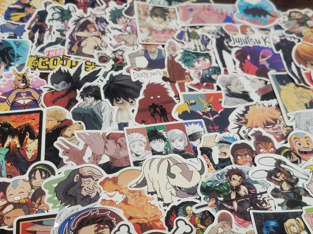 Anime Sticker Gift Pack - Great for Teens Who Love Anime - Laptops ...