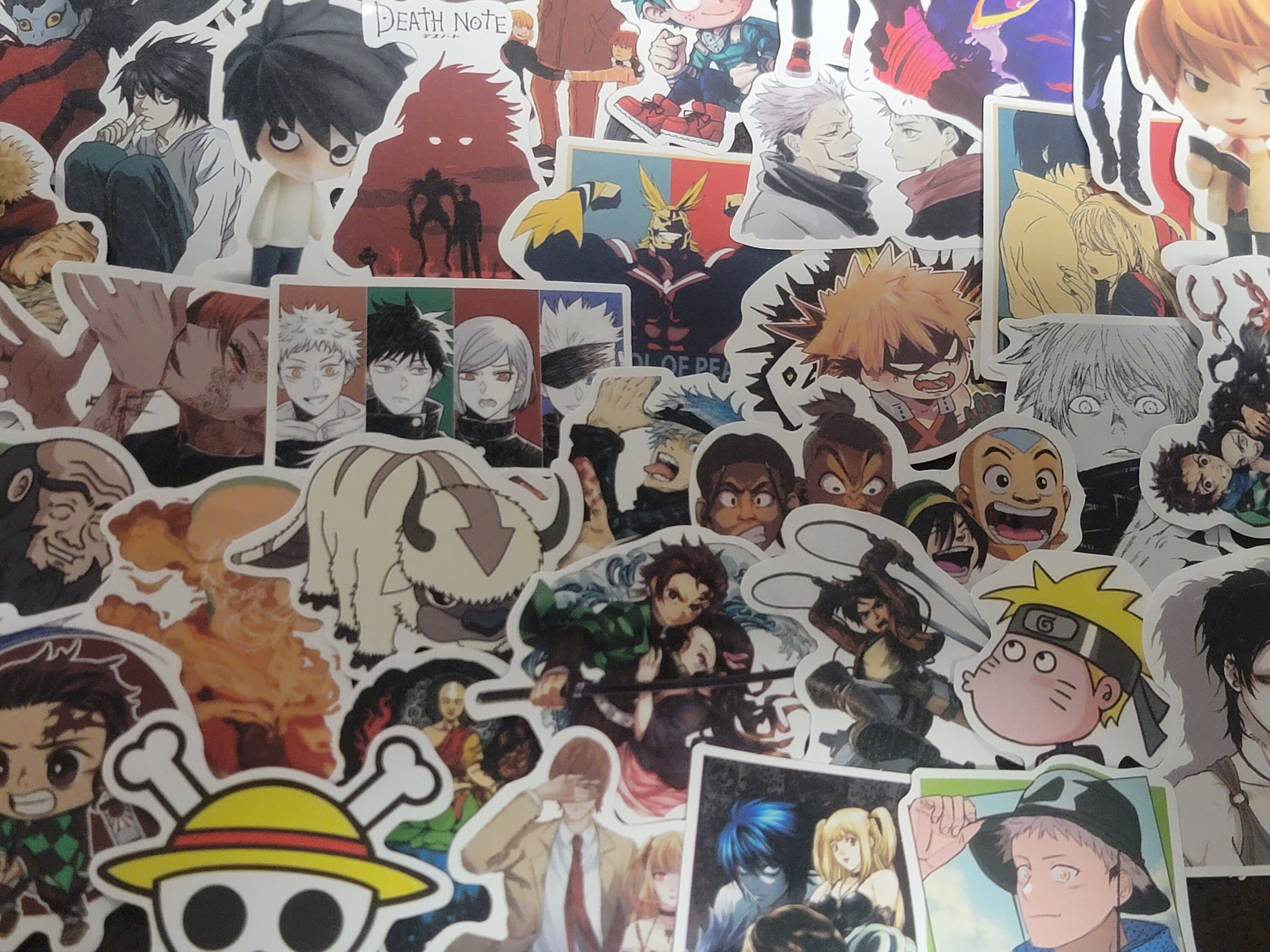 Anime Sticker Gift Pack Great for Teens Who Love Anime Laptops, Water ...