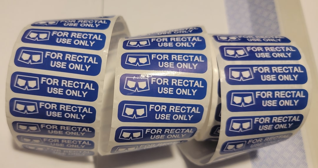 For Rectal Use Only Stickers Make Everyone Smile With These Funny