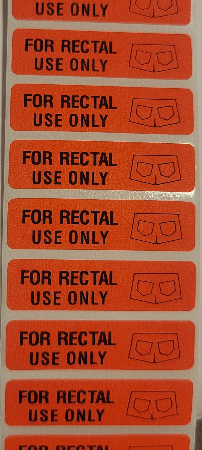 Funny for Rectal Use Only Stickers. Make Everyone Smile With These ...