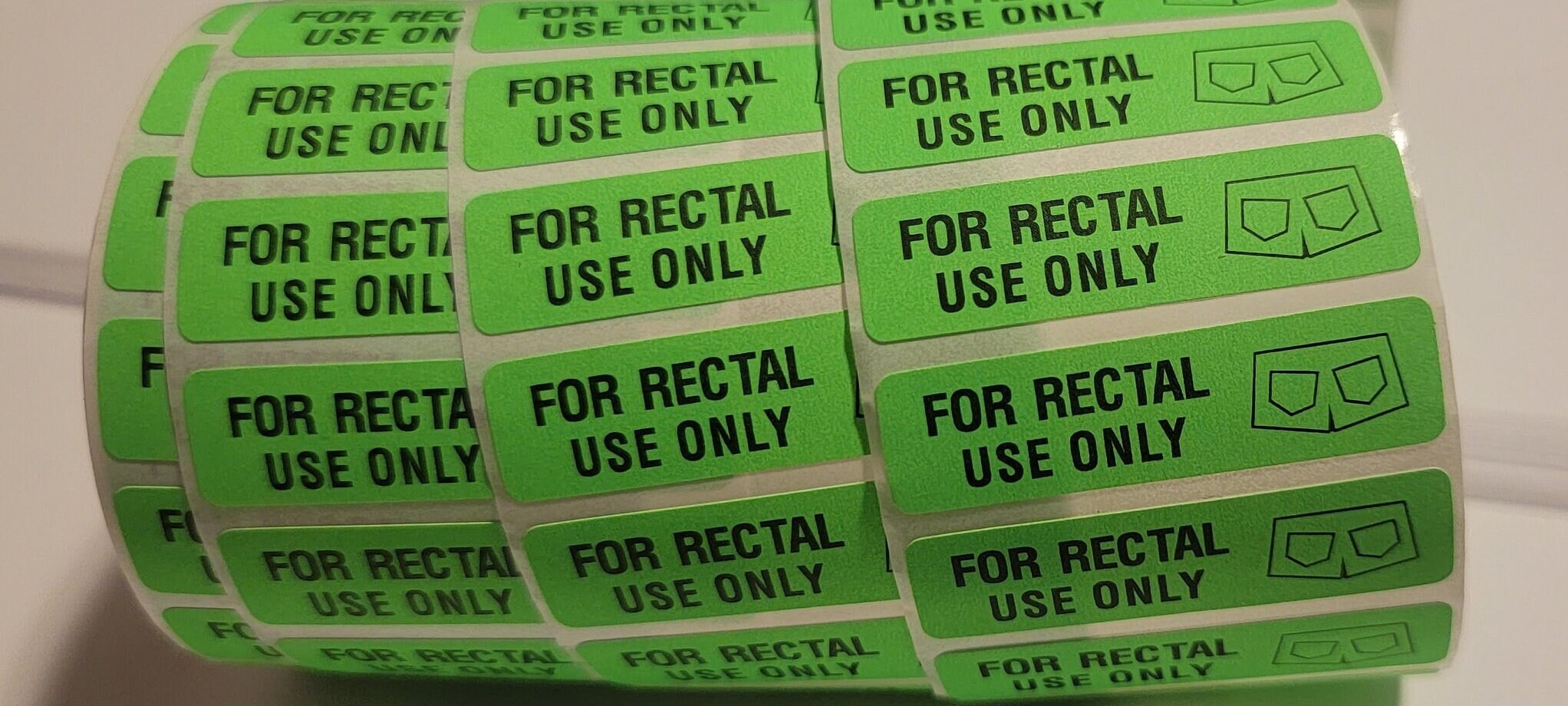Funny for Rectal Use Only Stickers. Make Everyone Smile With These ...