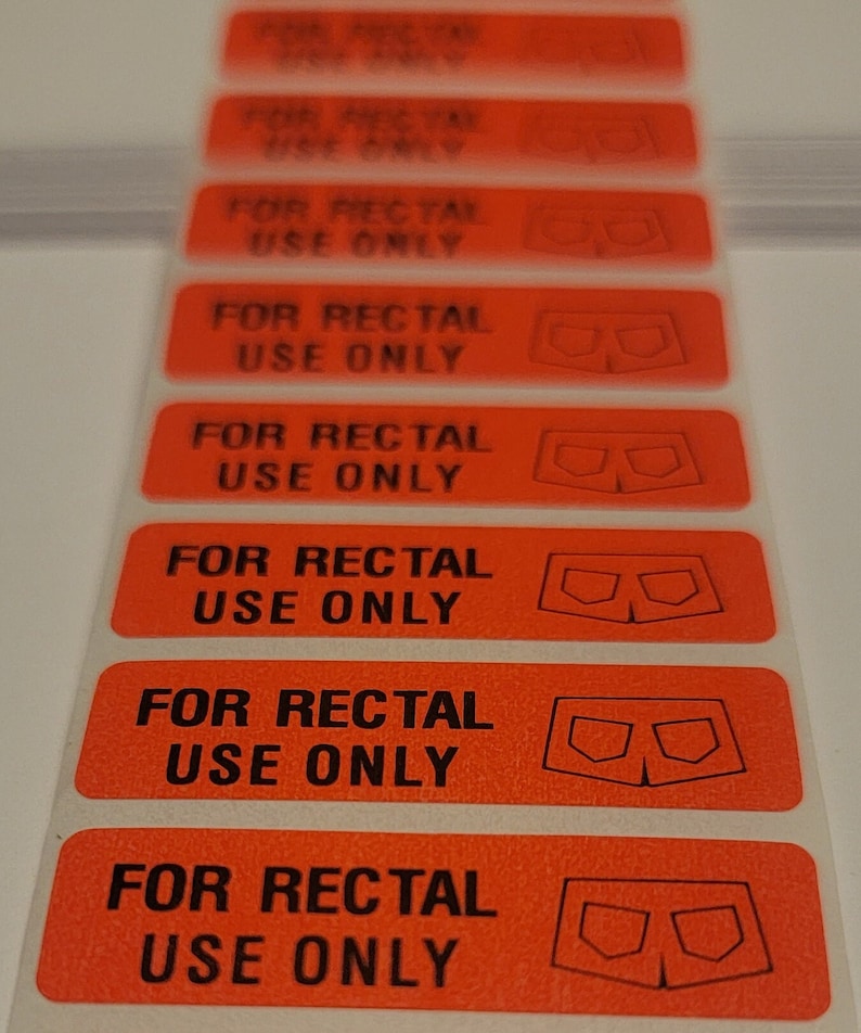 For Rectal Use Only Stickers. Make Everyone Smile With These - Etsy