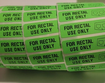 For Rectal Use Only Meme Oddly Specific Funny Sticker - Etsy