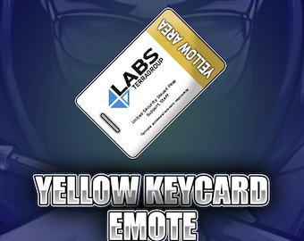 Tarkov Labs Black Keycard Emote Tarkov Emote Stream Emote - Etsy