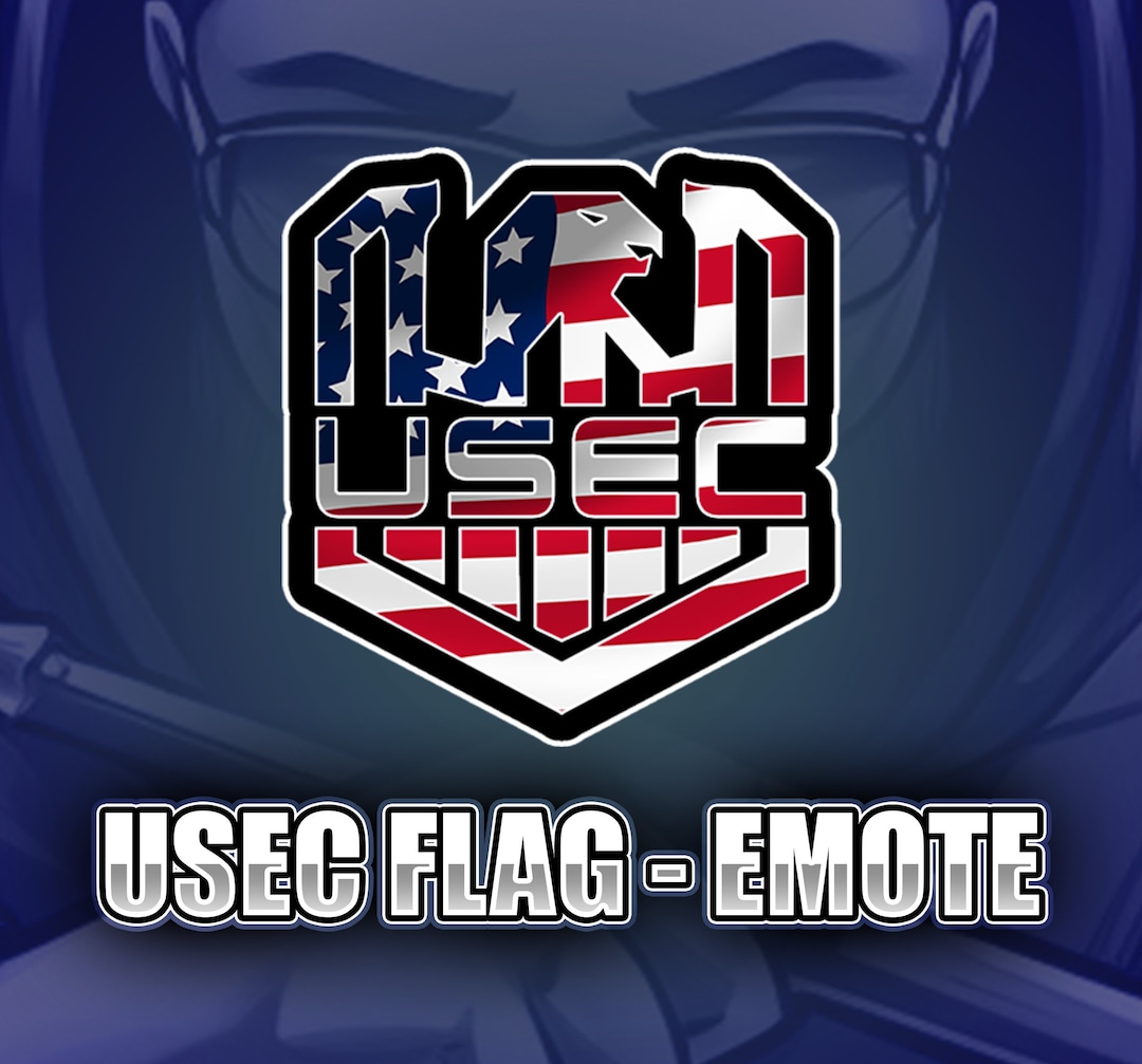 Tarkov USEC American Flag Emote - Tarkov Emote - Stream Emote - Etsy