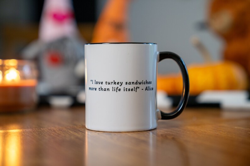 Custom Quote Mug Personalized Mug, Funny Gift, Favorite Quote Mug ...