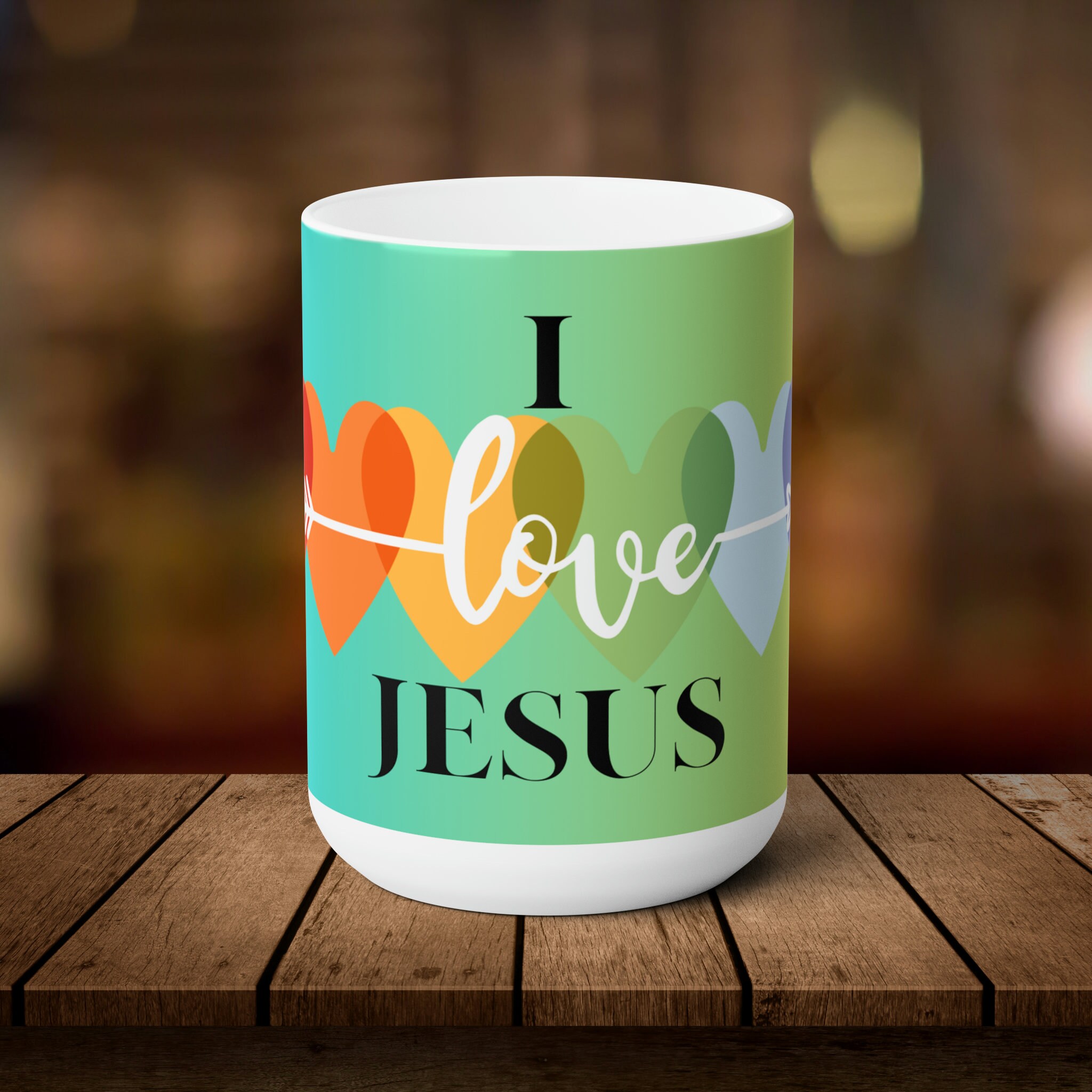 Jesus Coffee Mug, Jesus Coffee Cup, I Love Jesus Mug, Christian Gift ...