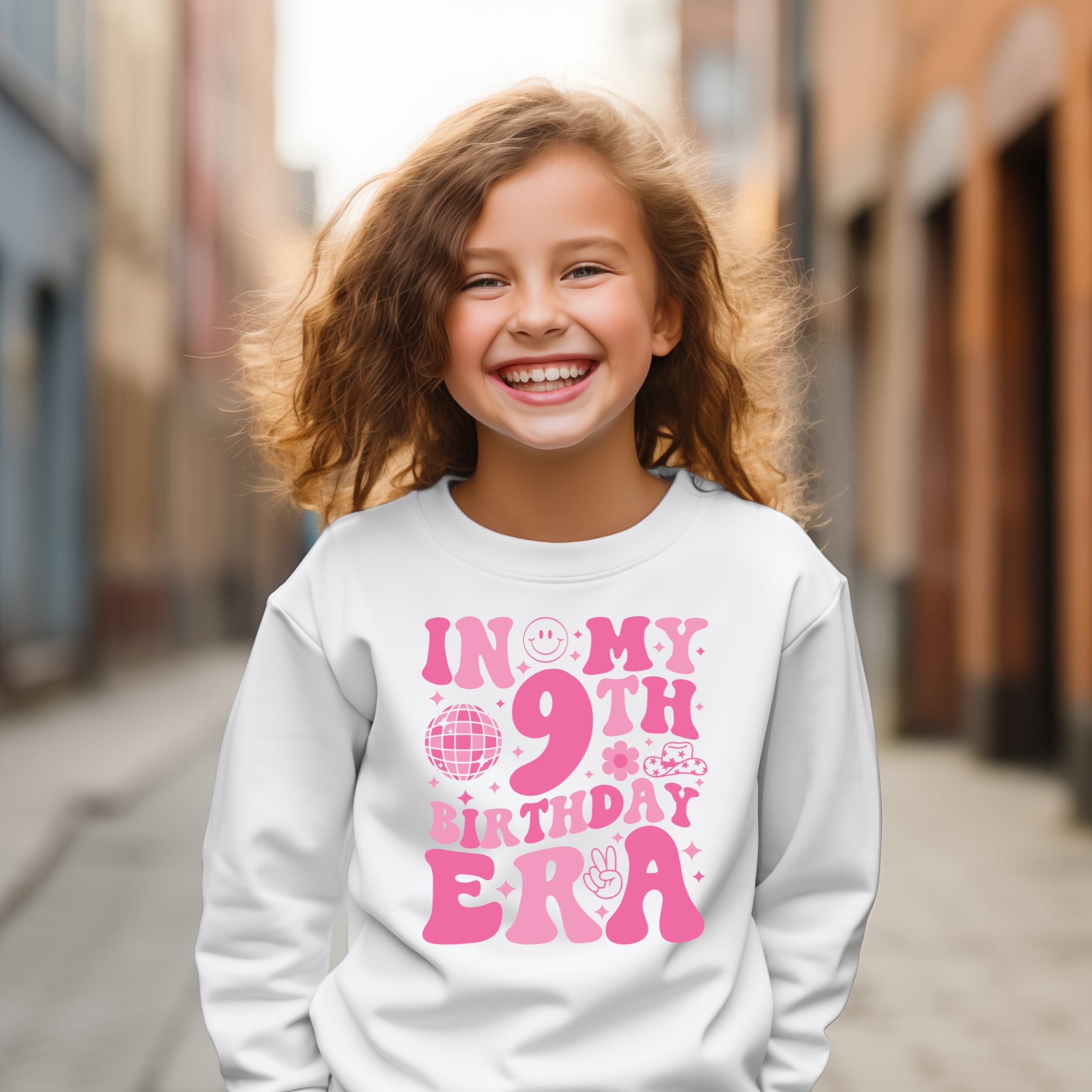 In My 9th Birthday Era SVG Happy Birthday Groovy Retro Svg Birthday ...