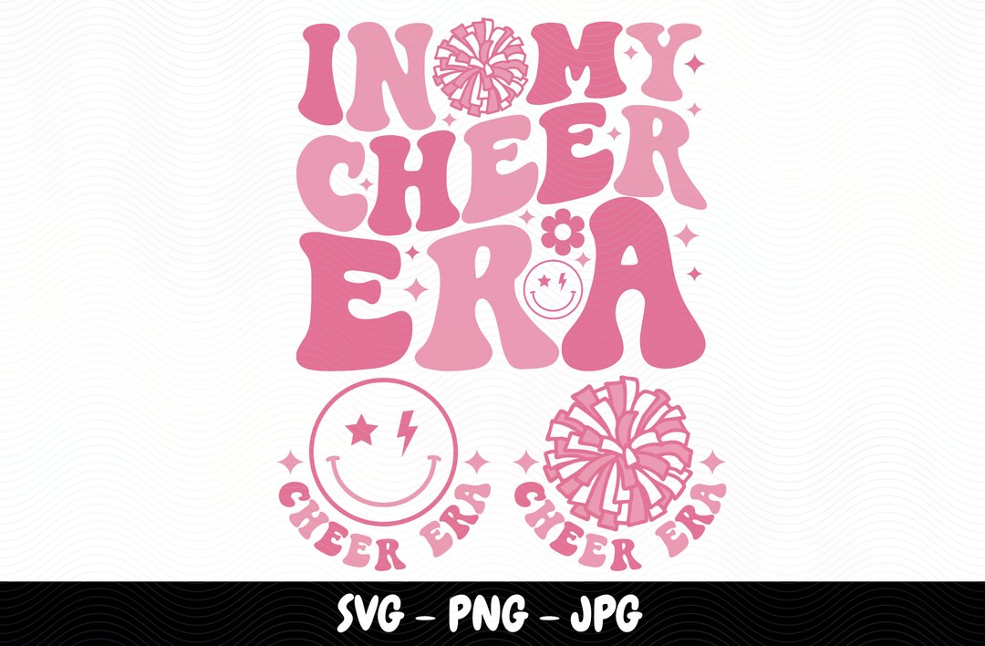In My Cheerleader Era SVG Cheerleader Svg Cheerleader Era in My Cheer ...