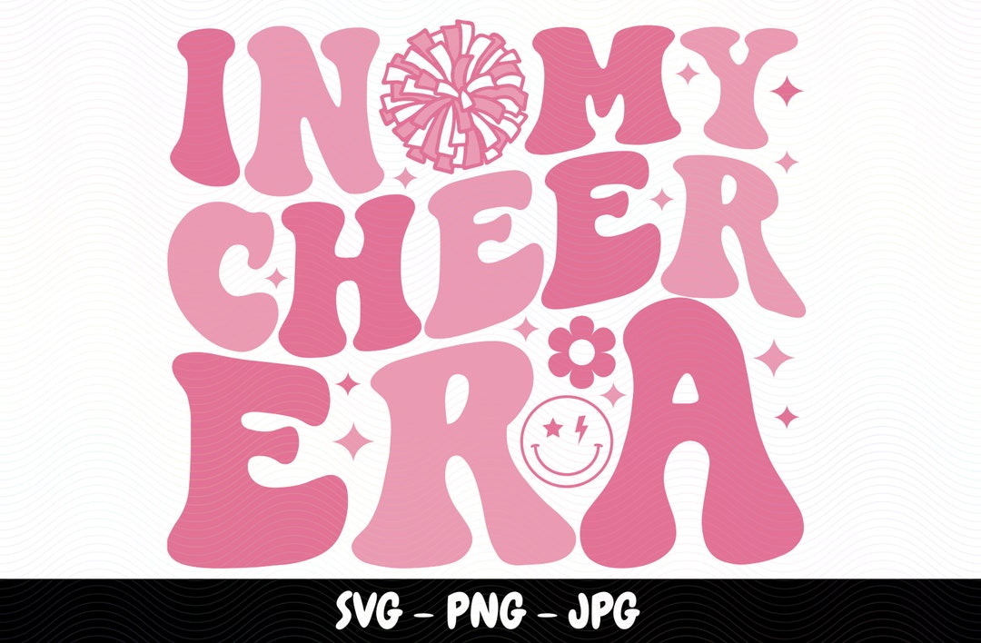 In My Cheerleader Era SVG Cheerleader Svg Cheerleader Era in My Cheer ...