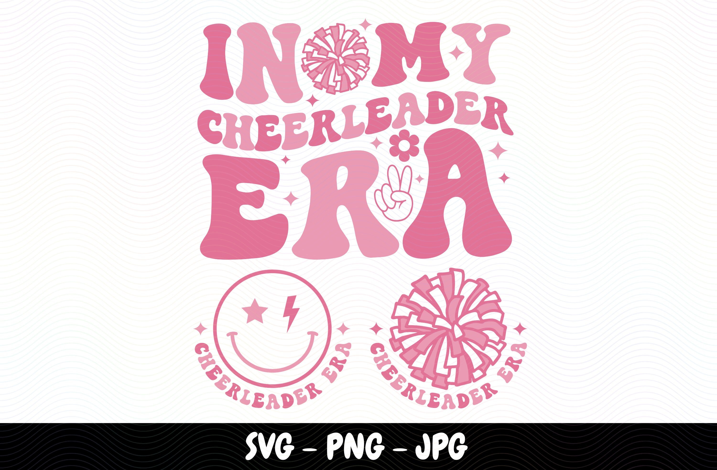 In My Cheerleader Era SVG Cheerleader Svg Cheerleader Era in My Cheer ...