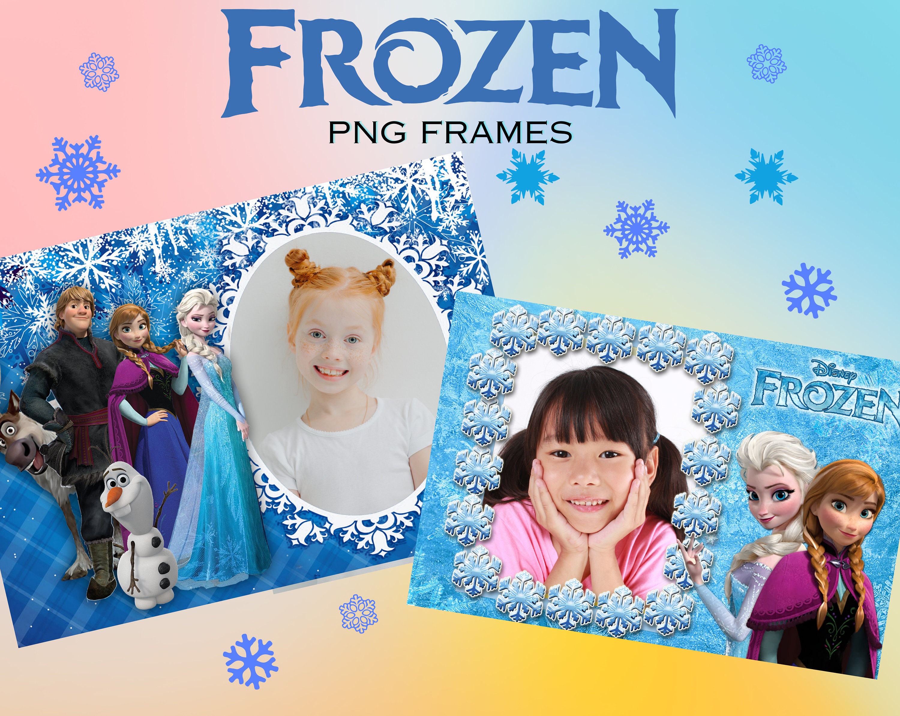 Disney Frozen Frame Png