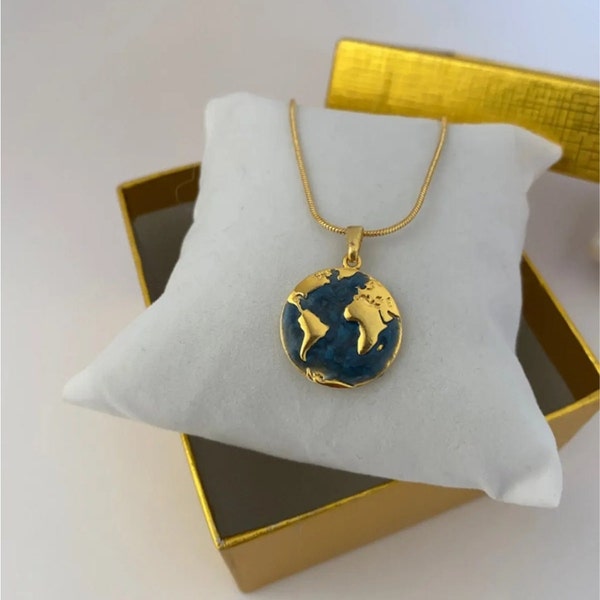 World Necklace - Etsy