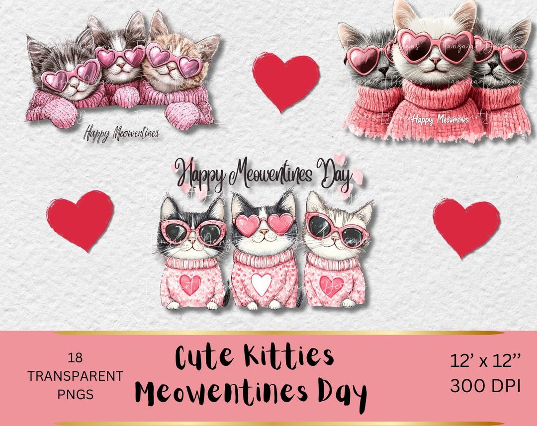 Valentine Clipart-valentine Clip Art-cat Clipart-valentine Cat Clipart ...
