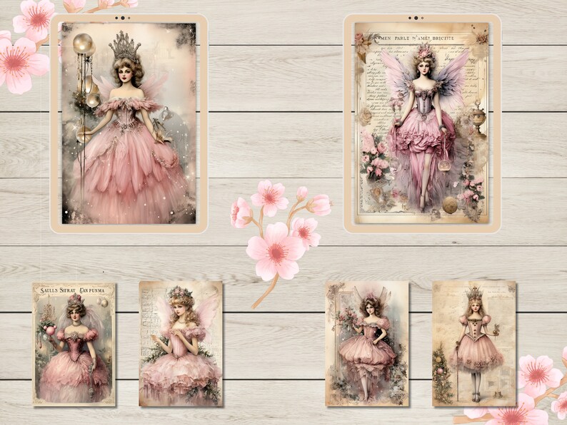 Christmas Pink Sugar Plum Fairy Clipart Bundle | Ballet Clipart | Png ...