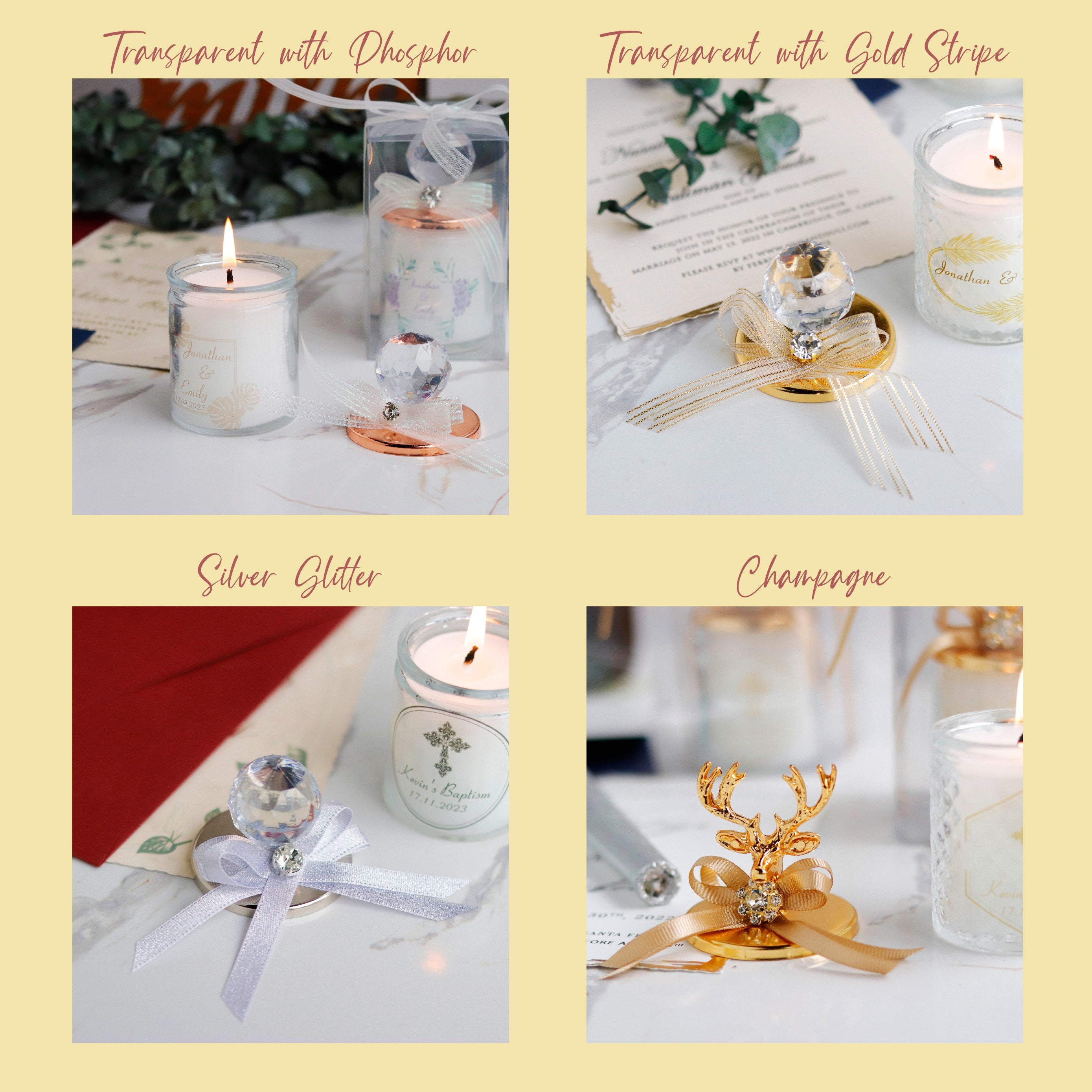 Funeral Favor Candle, Sympathy Gift, Memorial Candle, Memorial Favors ...