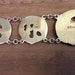 Rare Japanese Solid Silver Tiger Dragon Belt Solid 900 Silver 28 Inches ...