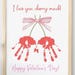 Valentines Day Handprint Craft, Valentines Printable Card, Kids ...