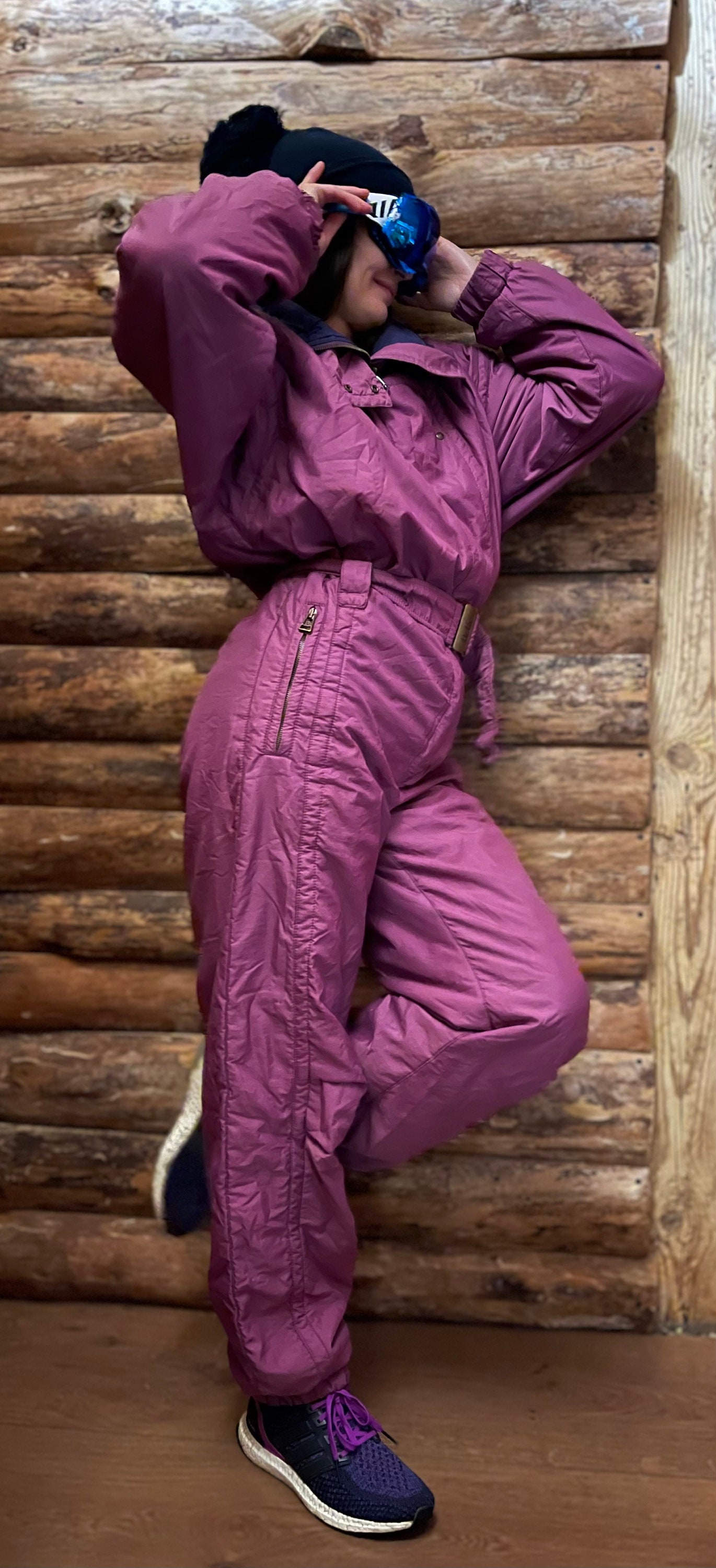 Ski Suit L BELFE Italy Winter Vintage Snowboard Skianzug Snowsuit Ski ...